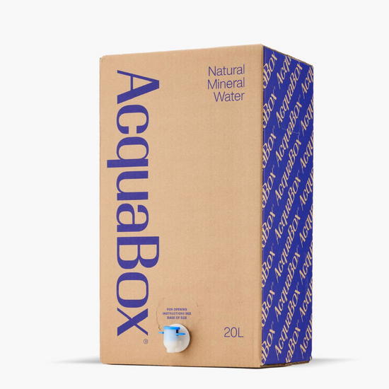 AcquaBox ®️ 20L Mineral Water Bag-in-Box – Mountain Falls Mineral Water