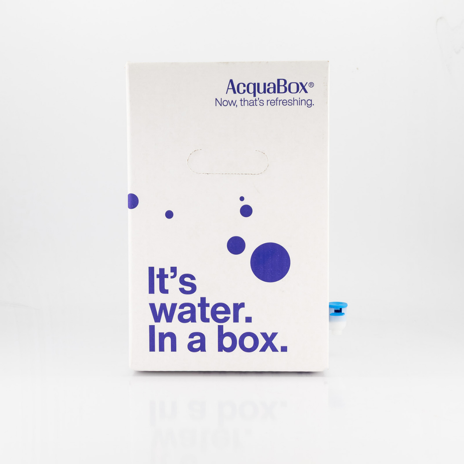 AcquaBox 10L Mineral Water Bag-in-Box with Tap By Mountain Falls ...