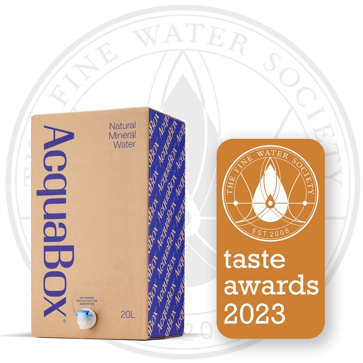 AcquaBox ®️ 20L Mineral Water Bag-in-Box – Mountain Falls Mineral Water